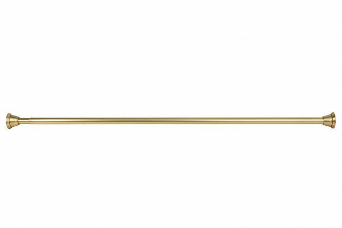 Карниз для ванны без сверления Bath Plus Decor collection DC008 золотой