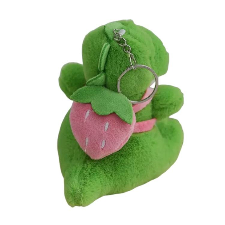 Плюшевые подвески унисекс ROUERXIONG Truant Dinosaur, 13 см, Backpack Strawberry Escape