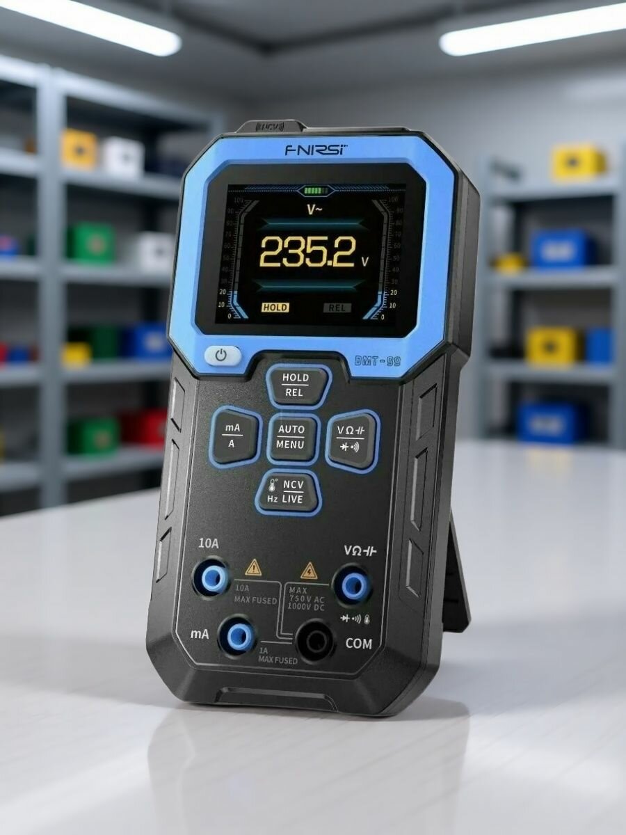 Мультиметр FNIRSI DMT-99, цифровой, портативный, с TFT-экраном