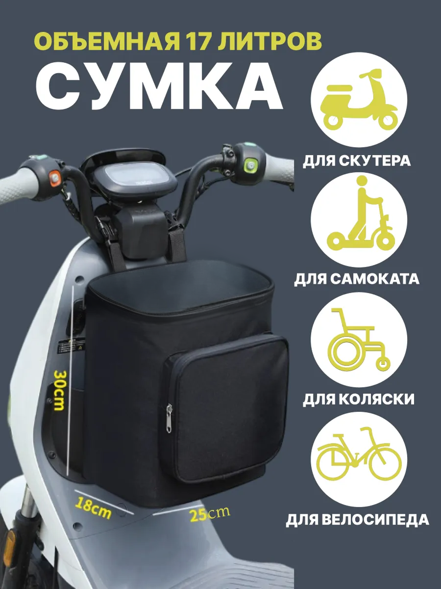 Мультифункциональная сумка TransportPro 17L