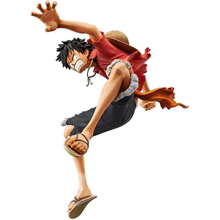 Фигурка унисекс BANPRESTO Monkey D. Luffy Glasses Factory, One Piece KOA King Of Art, Intense Action Luffy