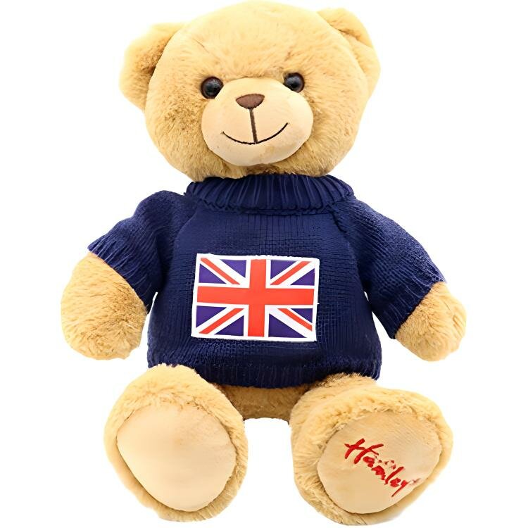 Плюшевая игрушка унисекс Hamleys Свитер Медведь, 25 см