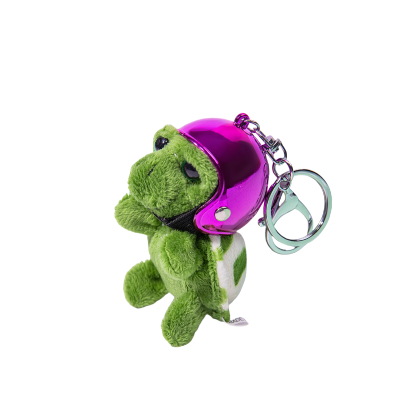 Рюкзак унисекс 77 SEVEN DREAM Dazzling Color Rose Red Helmet-Little Turtle Charm, 8CM EU