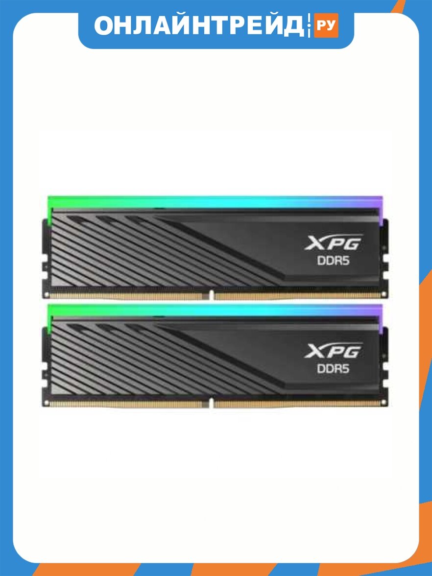 Оперативная память Adata 16GB (8GBx2) DDR5-5600 DIMM (AX5U5600C468G-DTLABRBK)