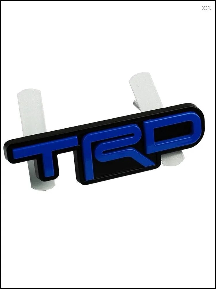 Черный-синий-Новый логотип TRD, Значок передней решетки с болтом Для Toyota Tundra 4runner Camry Tacoma REIZ