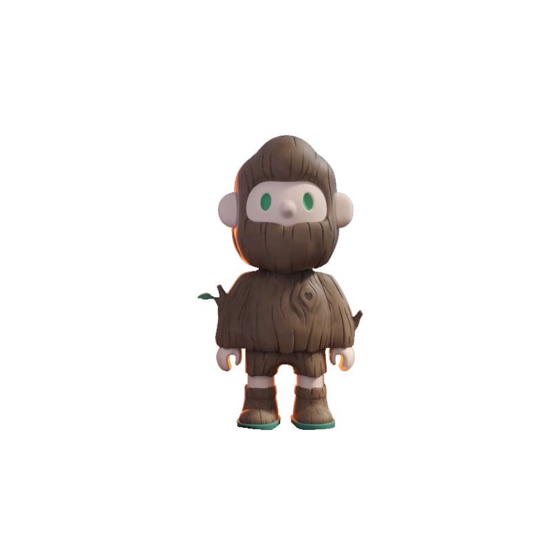 Фигурка унисекс FINDING UNICORN Farmer Bob 10th Anniversary Mystery Boxes, Confirmed-Unrestrained Growth (Open)