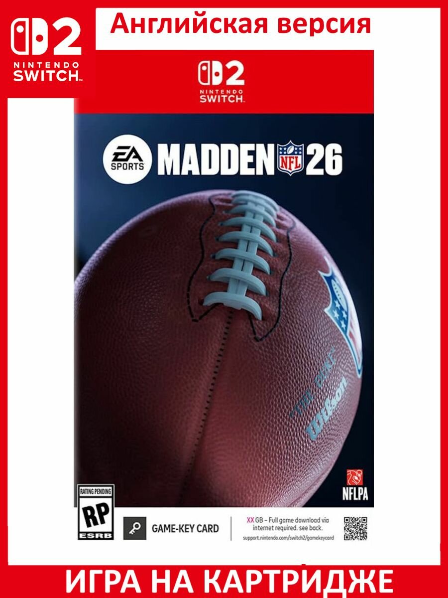 Игра Madden NFL 26 (Game-Key Card) (Switch 2) Английская версия
