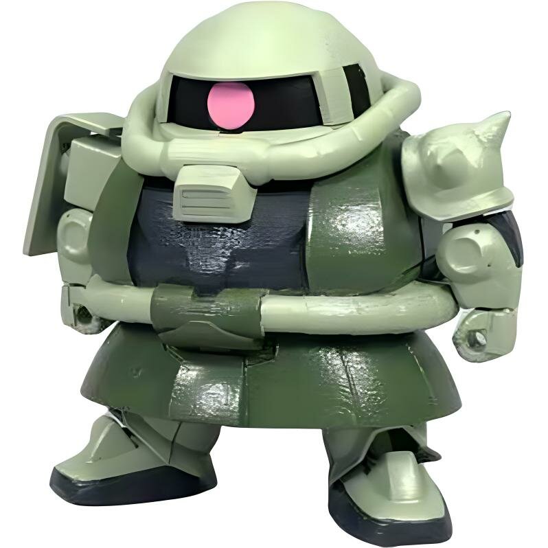 BANDAI EXCEED MODEL SD Gundam, Zaku, полная коробка 3 шт.