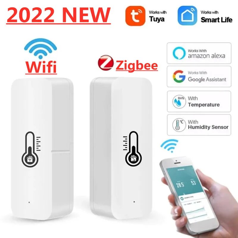 VIKEFON Датчик влажности и температуры Zigbee Version