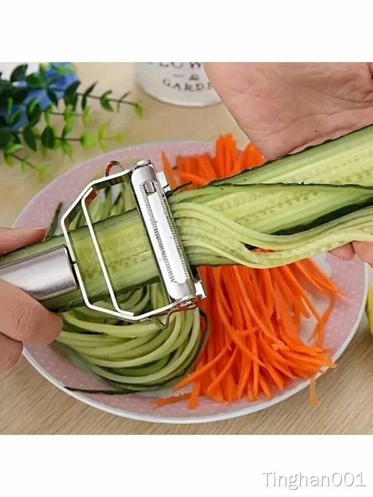 Терка для овощей с регулируемой ручкой, универсальная, для кухни и дома