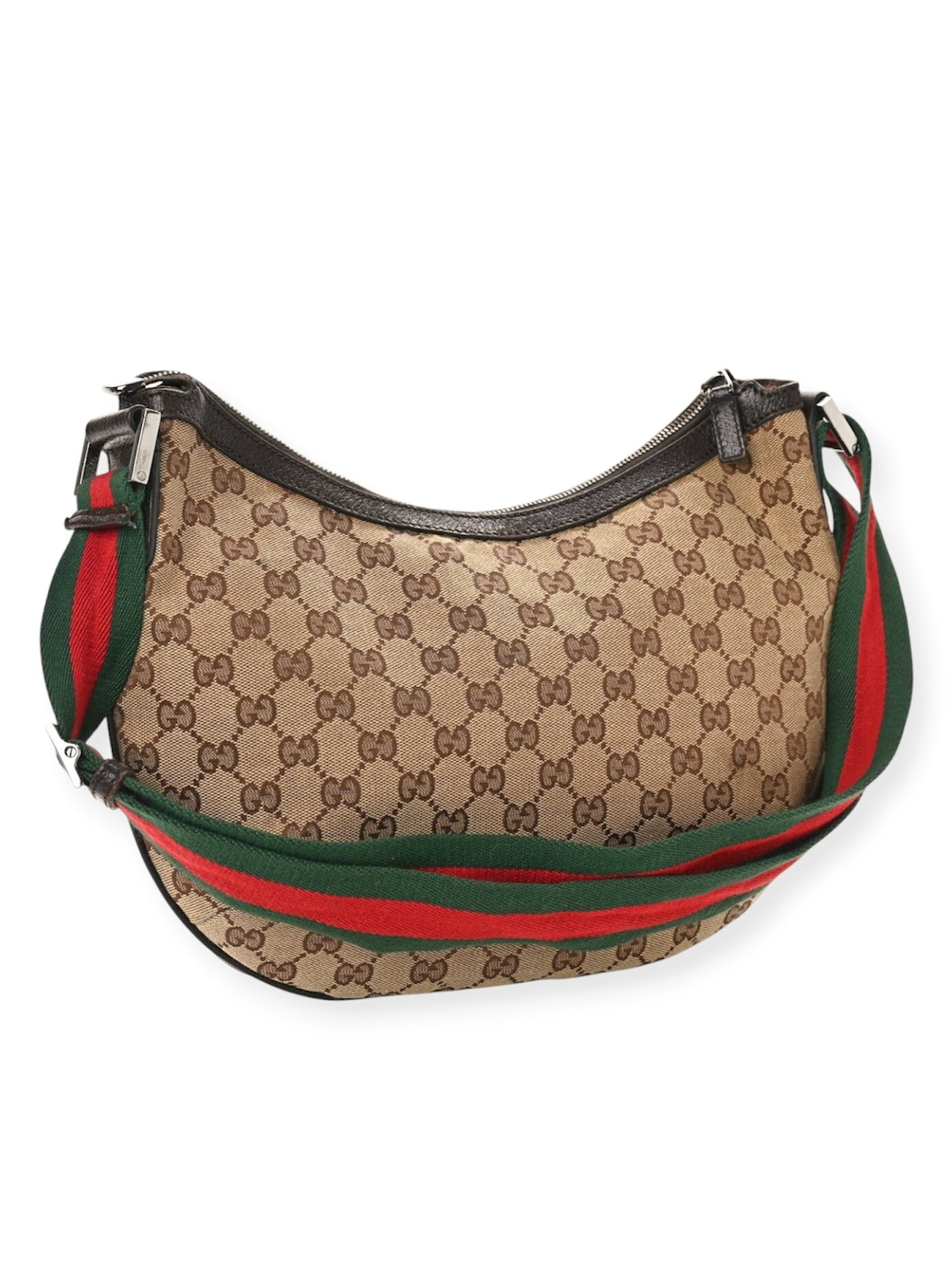 Сумка GUCCI Messenger Medium Vintage, коричневый — фото 1