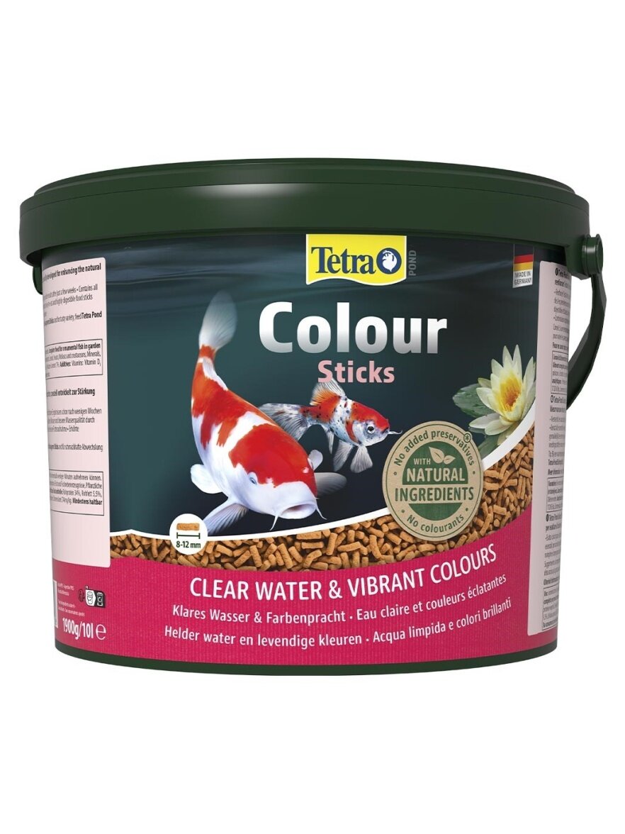 Специальный корм Tetra Pond Colour Sticks 10L