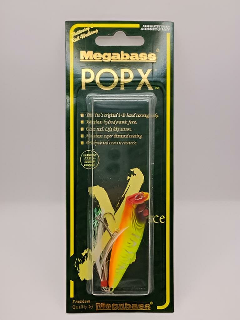 Воблер Megabass Pop-X 64мм, 7г, поппер для рыбалки на хищника