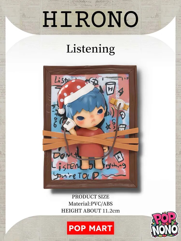 100% Original оригинал Коллекционная Hirono Listening Figure