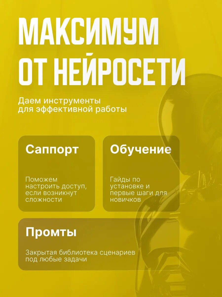 Подписка Chat GPT Pro X20, 1 месяц подписки, без входа, промты в подарок — фото 1