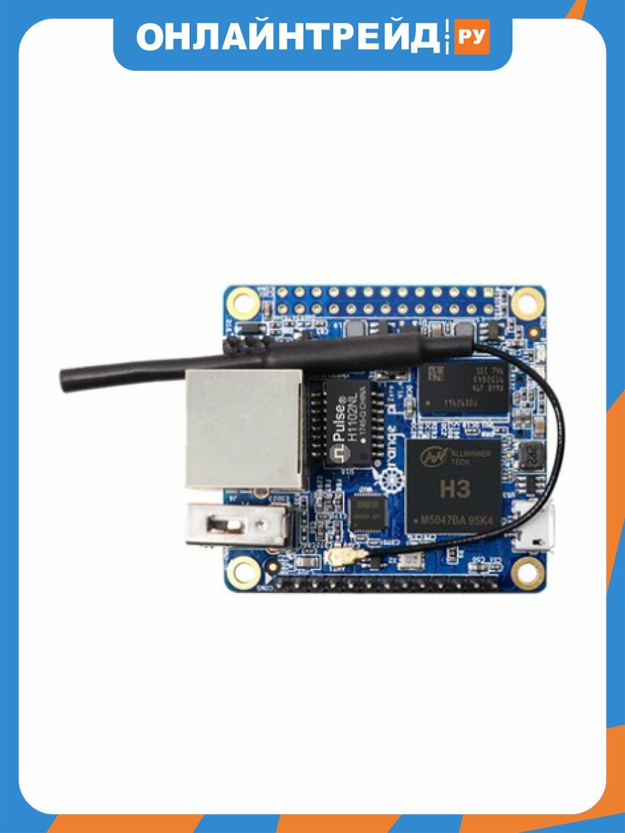 Микрокомпьютер Orange PI Zero, AW H3, 512 Mb, LAN, WiFi, USB