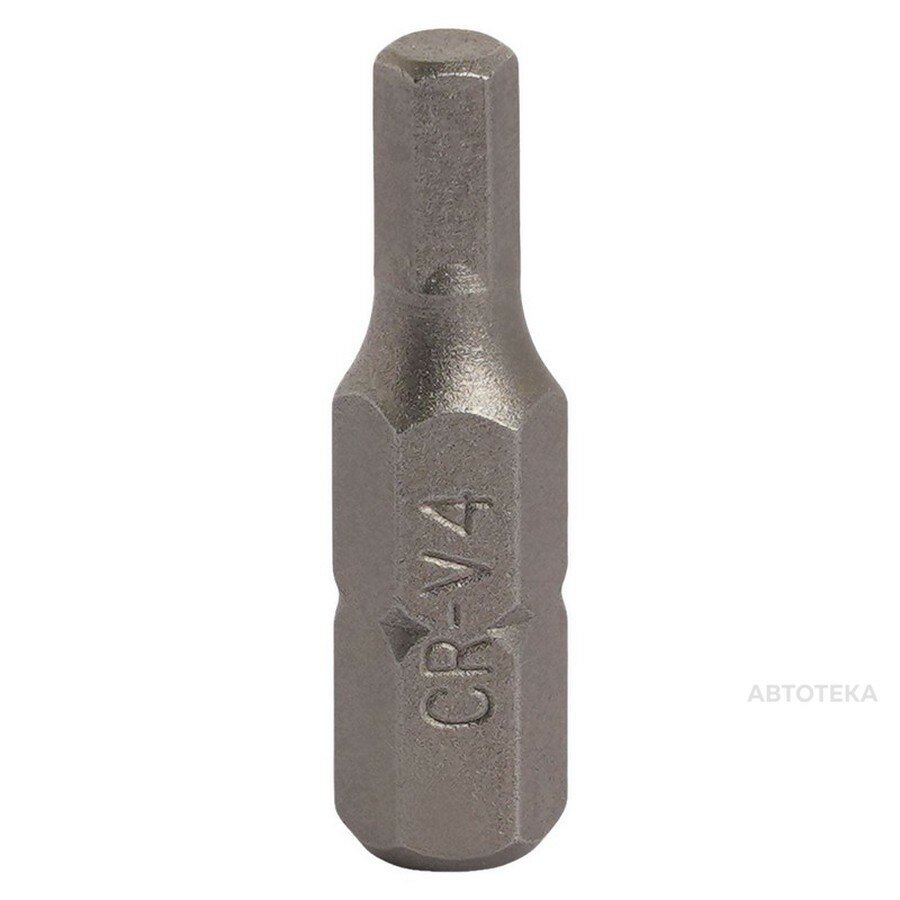 Бита вставка 1/4" HEX 4мм L=25мм AIRLINE ATAR010