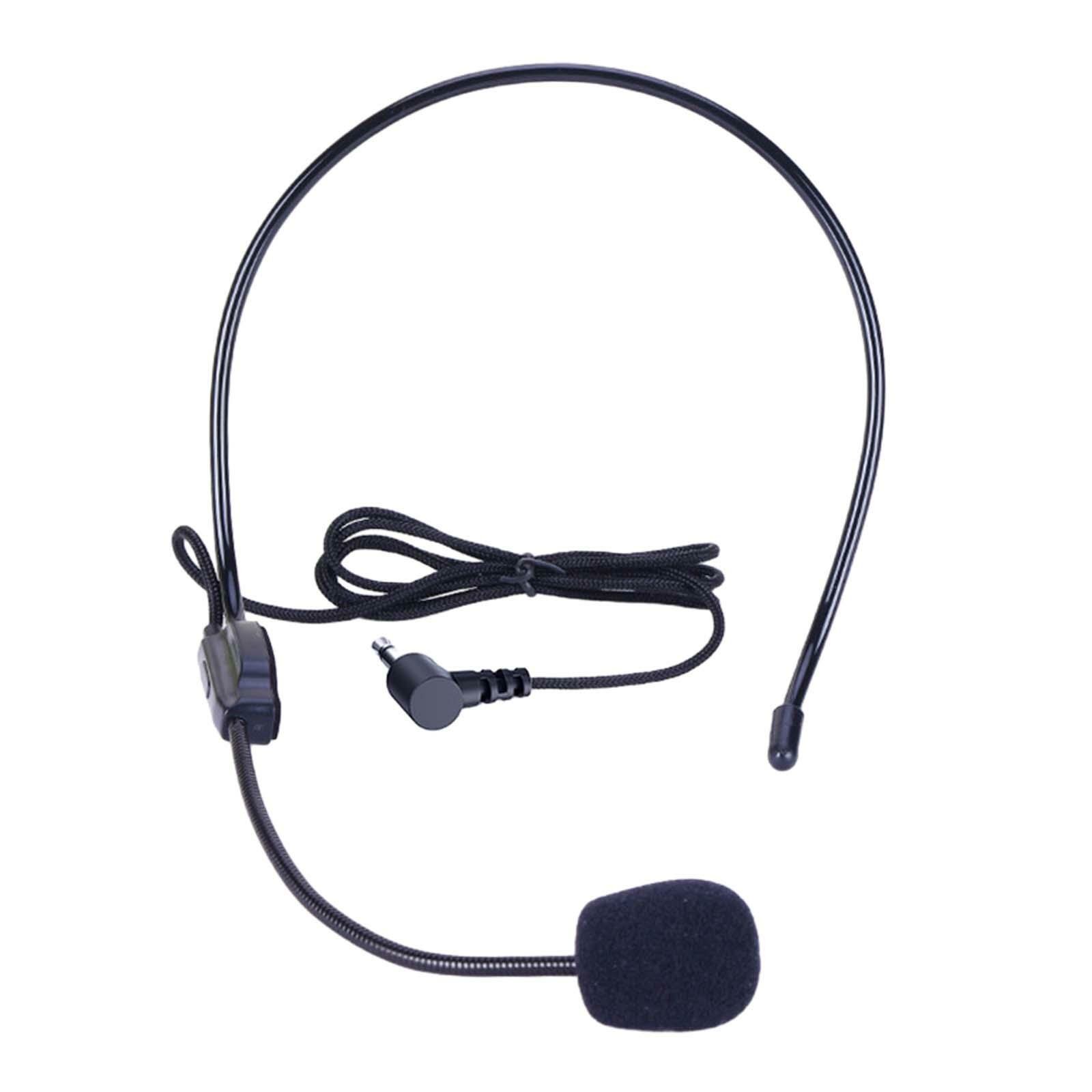 Микрофонная гарнитура, наушник-микрофон для речи, преподавания, видеозаписи уроков.