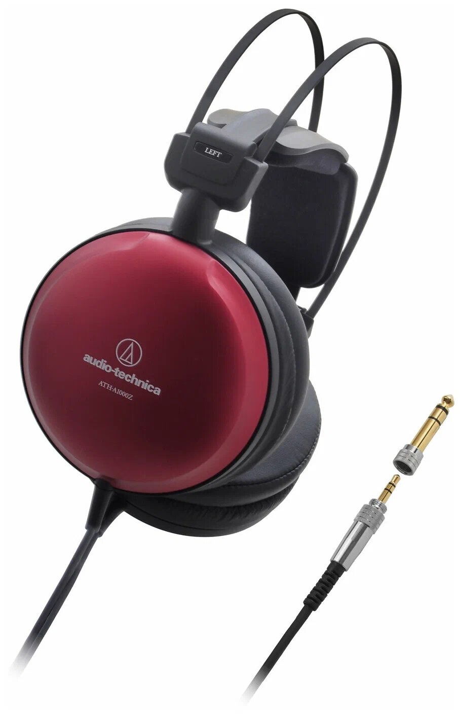 Наушники Audio-Technica "ATH-A1000Z", Hi-Fi, полноразмерные, красные