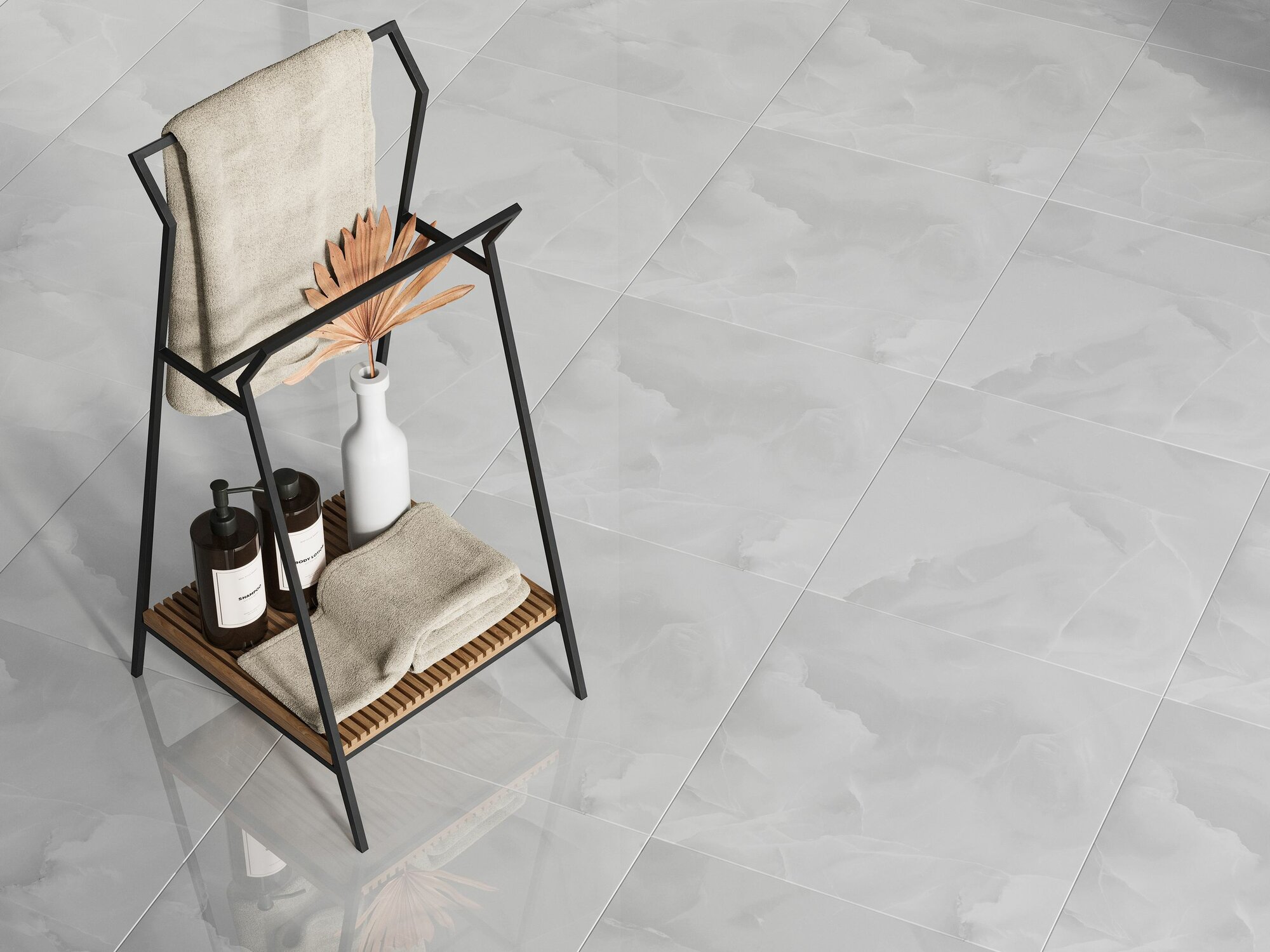 Керамогранит Gracia Ceramica Moonrise белый 45X45 см 1,62 м