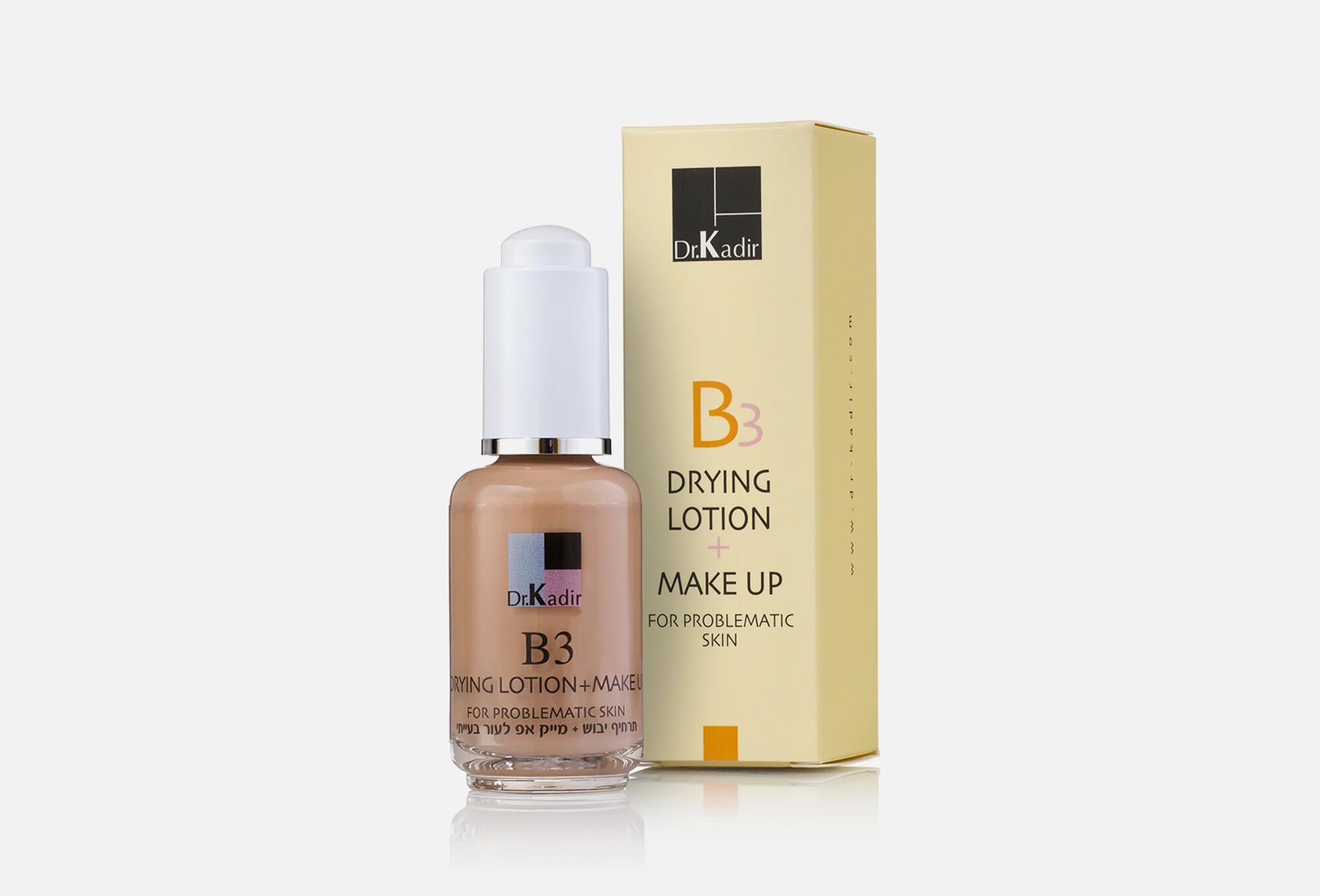 Dr. Kadir B3-Drying Lotion+Make Up Тонирующая подсушивающая эмульсия для проблемной кожи 30мл