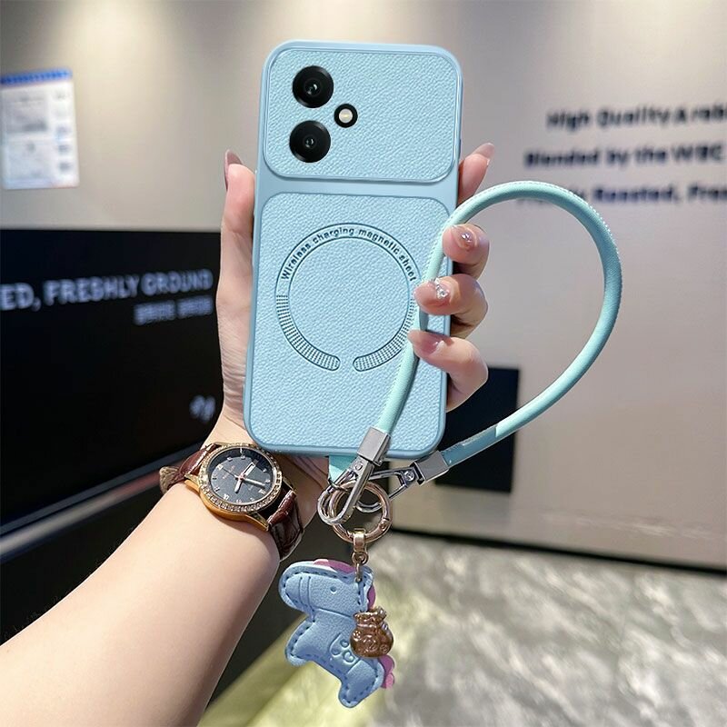 Чехол для Honor 400/ Хонор 400, кожа TPU, со шнурком, защитный, противоударный