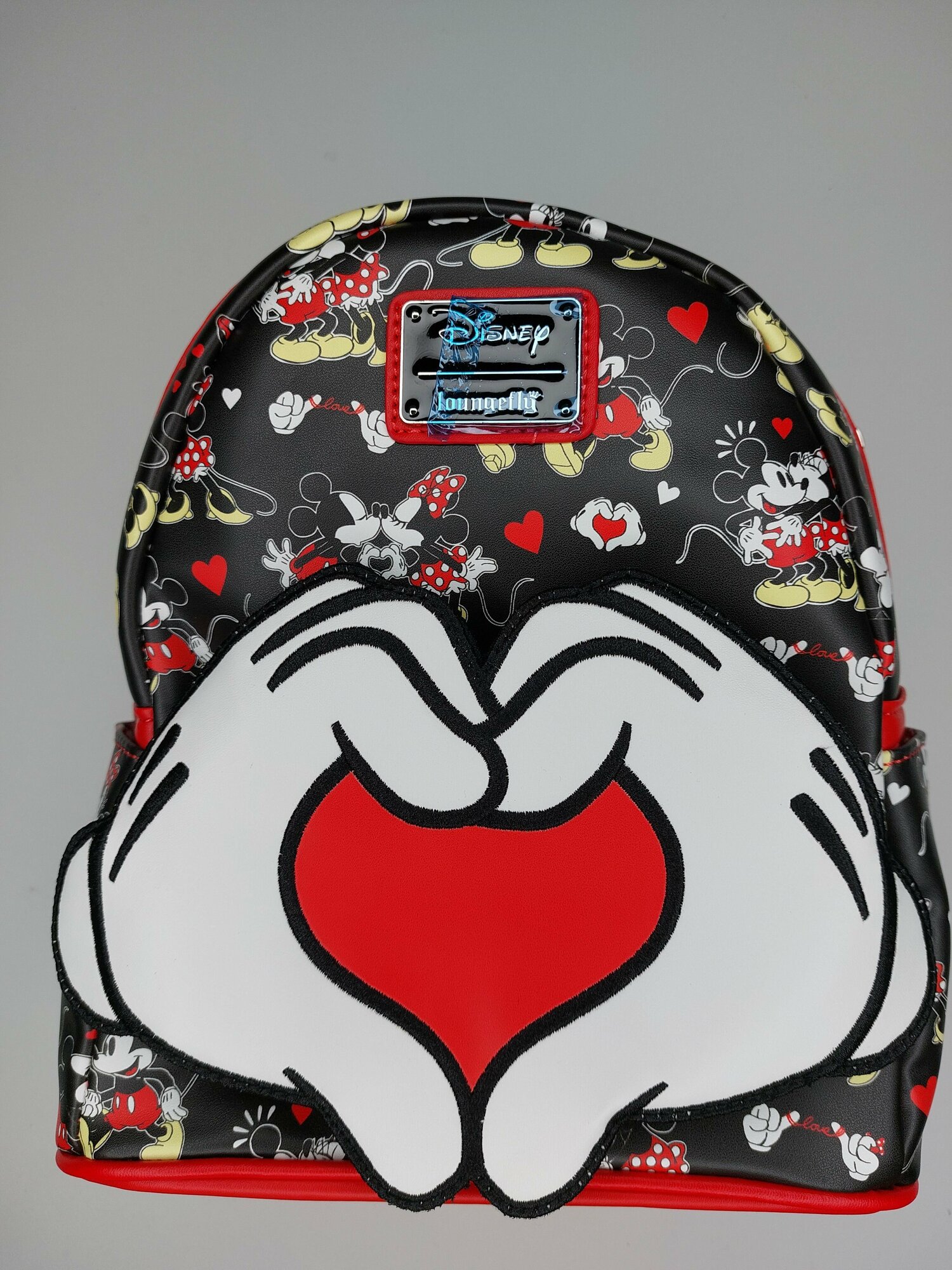 Сумка рюкзак Микки и Минни Маус Mickey & Minnie Mouse Loungefly