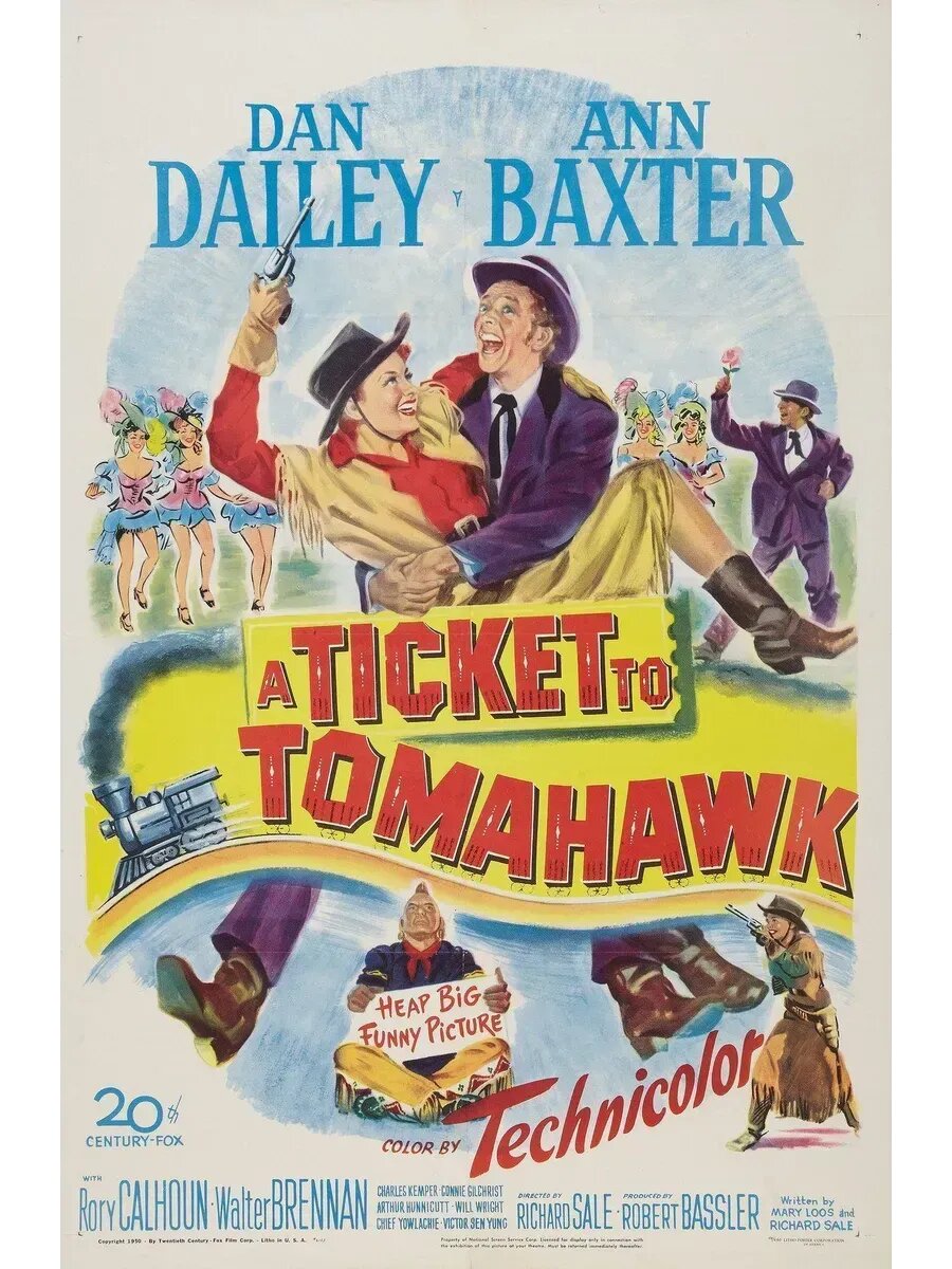 Билет в Томагавк (1950) (флешка)