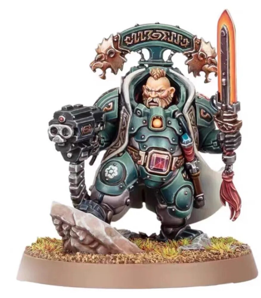 Kahl Yoht Grendok Votann / Вархаммер 40к смола / Warhammer 40000 миниатюры