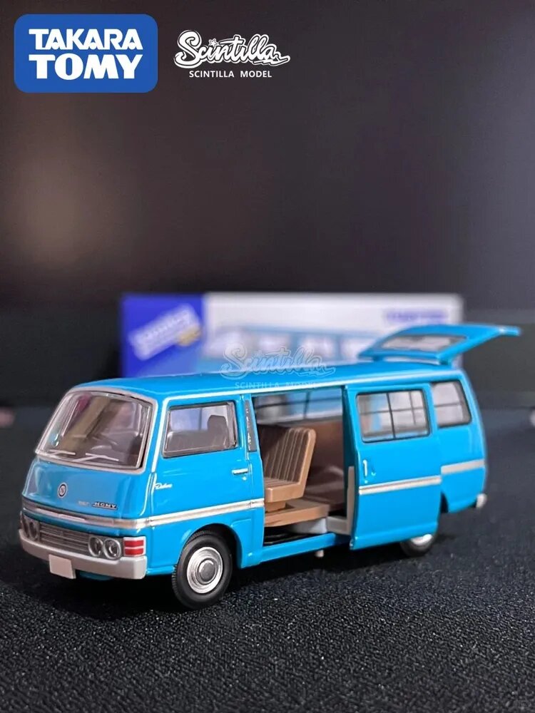 Масштабная модель автомобиля Tomytec 1/64 Tomica Limited Vintage(TLV)LV-341a Nissan Homy литая модель Alloy Car Model Collection Gift
