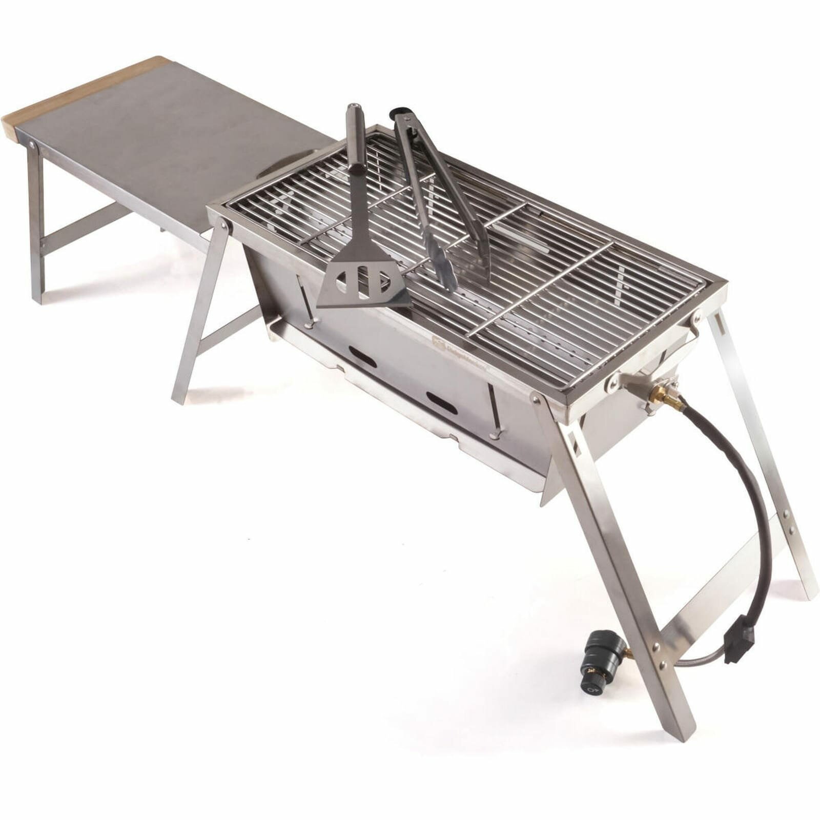DECATHLON гриль RidgeMonkey Grilla Bbq, серый, 47x22x30 см