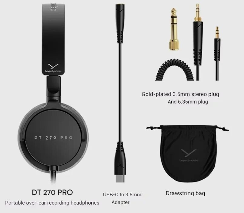 Beyerdynamic DT270 PRO проводные студийные наушники
