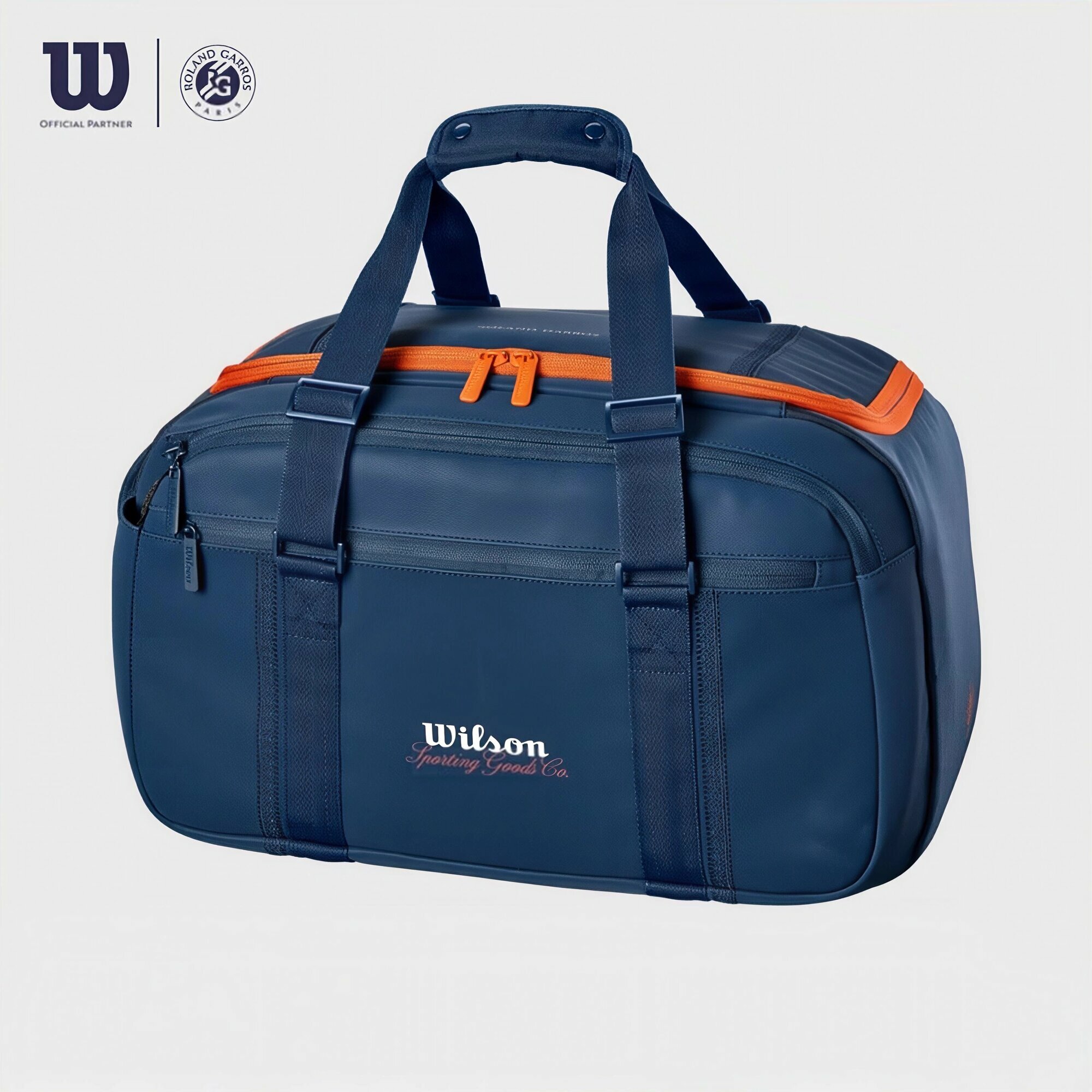 Сумка-баул Wilson ROLAND GARROS 2026 SESSIONSOIRE DUFFEL N, на 2 ракетки, с обувным отсеком