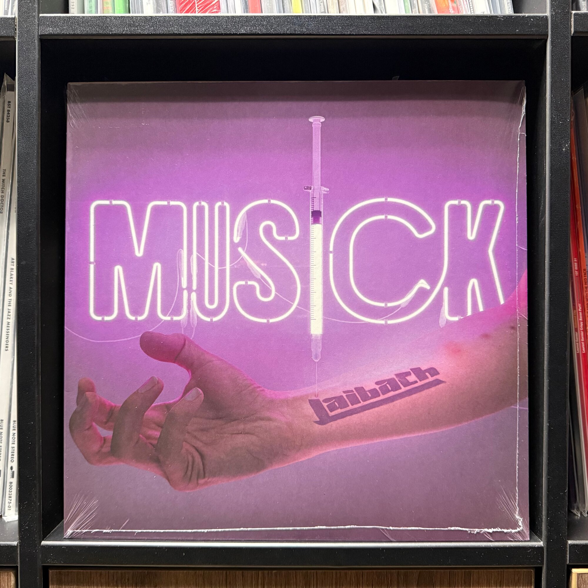 Виниловая пластинка LAIBACH - Musick (still sealed, limited 'neon pink' vinyl LP) LP Винил
