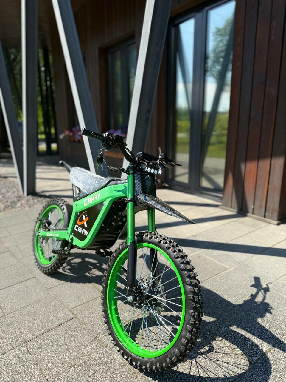 Электромотоцикл Электропитбайк Питбайк GT FX-10 2000W, 60V/30AH