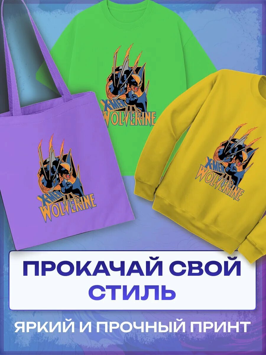 Термонаклейка wolverine — фото 1