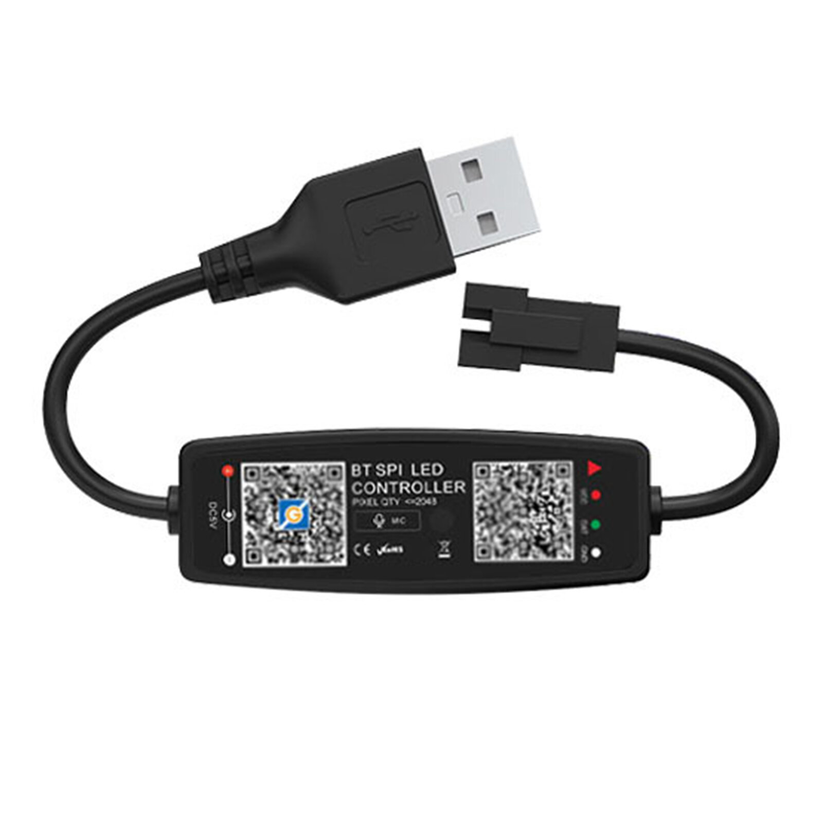 Совместимый с RGBIC контроллер для LED ленты с 16