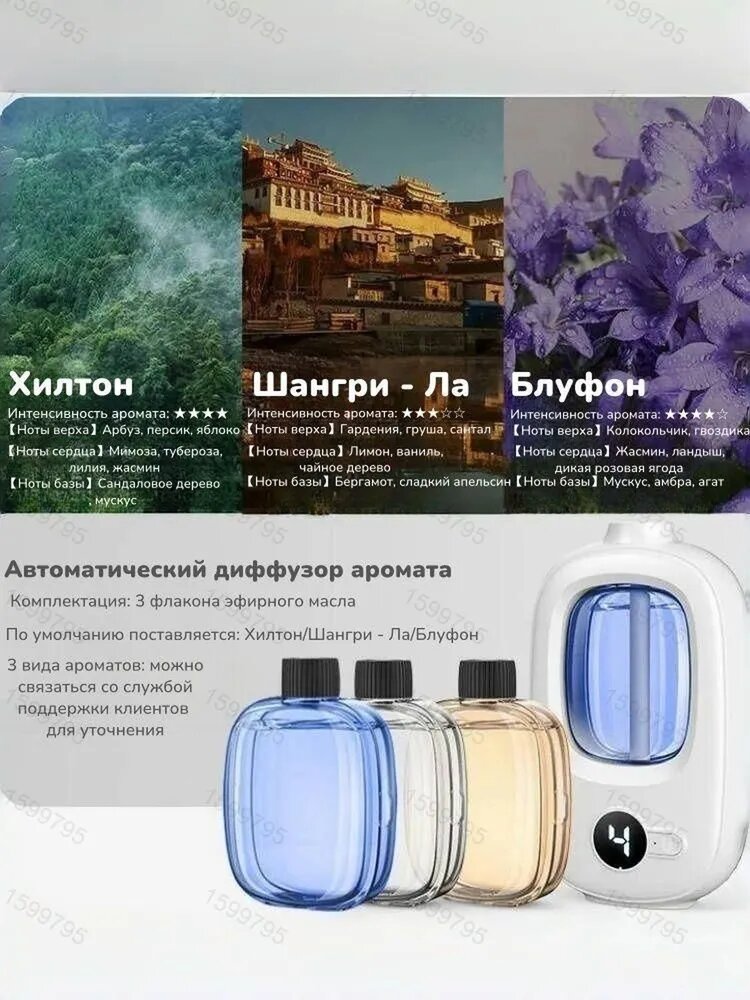Освежителя воздуха автоматический для туалета, дома, офиса / Автоматический распылитель свежего воздуха / Диспенсер