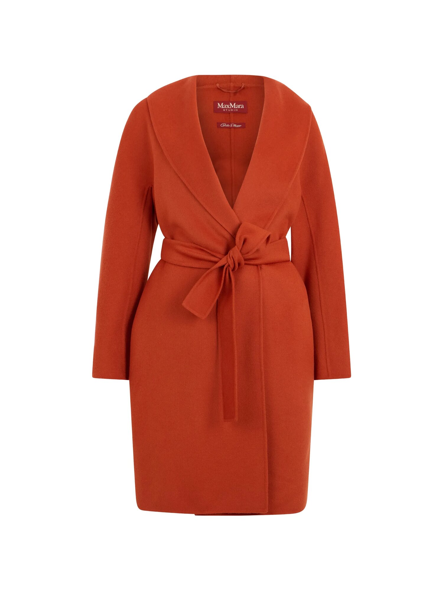 Пальто Mstestremo belted shawl-collar coat