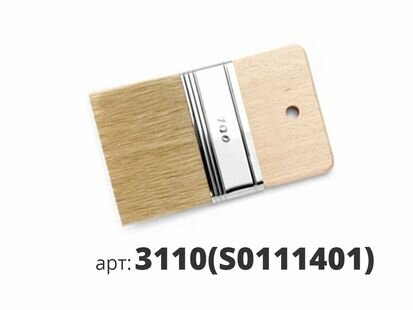 Инструмент для Нанесения Кисть Pavan профи 3110(S0111401) 100мм Натуральная Щетина.