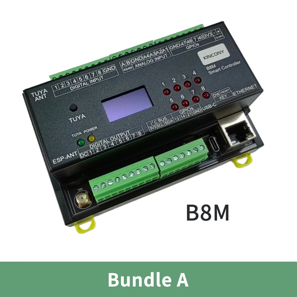 KinCony B8M WiFi контроллер для умного дома B8M-Bundle A