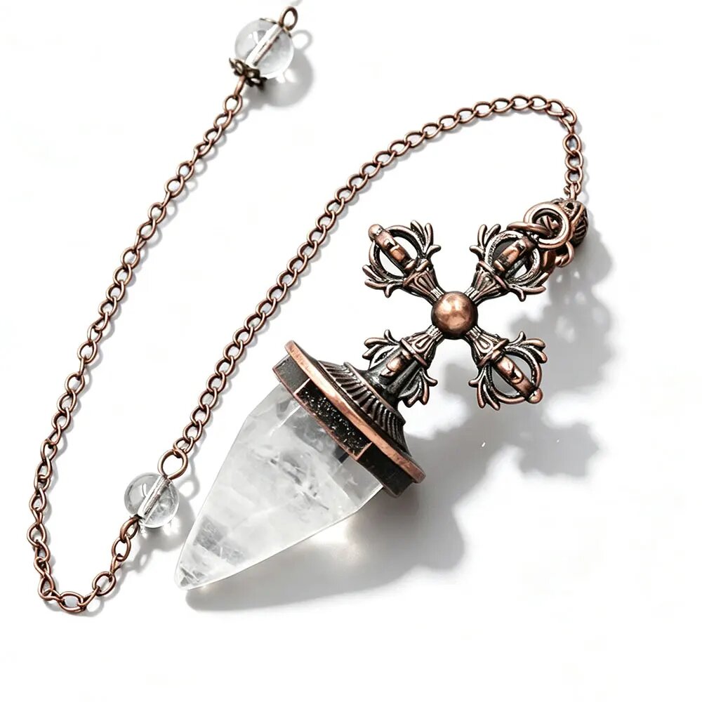 Маятник из горного хрусталя, Clear Quartz