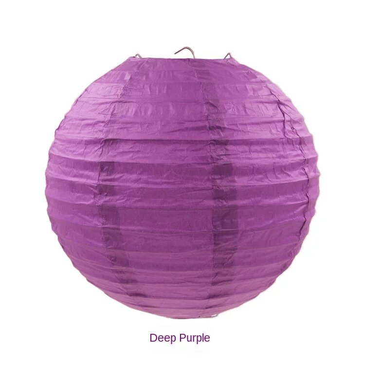 Бумажные фонарики merylover 35 см Dark purple