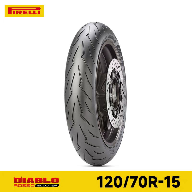 Pirelli Мотошина шина для мотоцикла Diablo Rosso Scooter 120/70 R 15 M/C (56H)TL