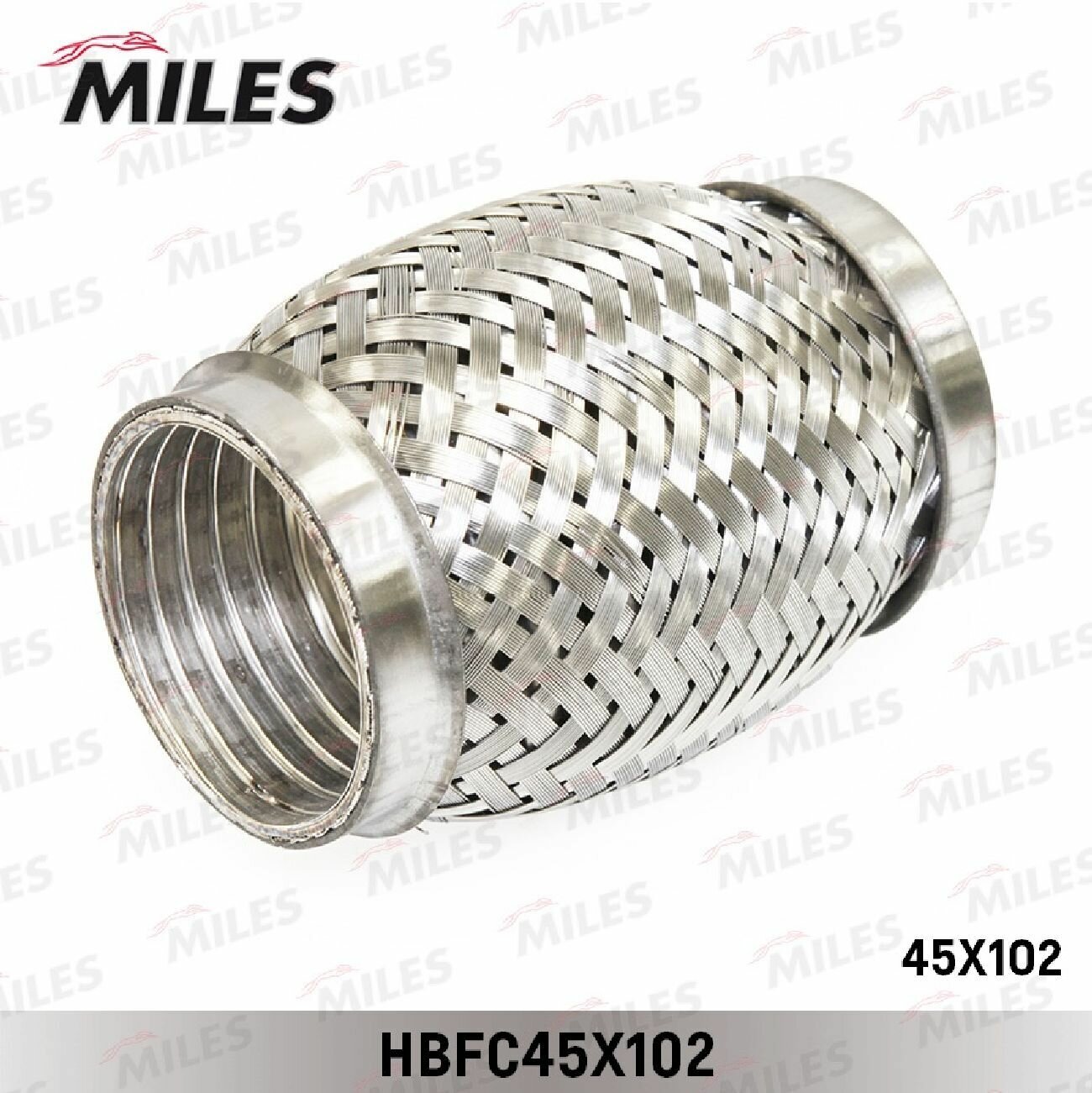 Труба гофрированная с внутренним металлорукавом 45X102, MILES HBFC45X102