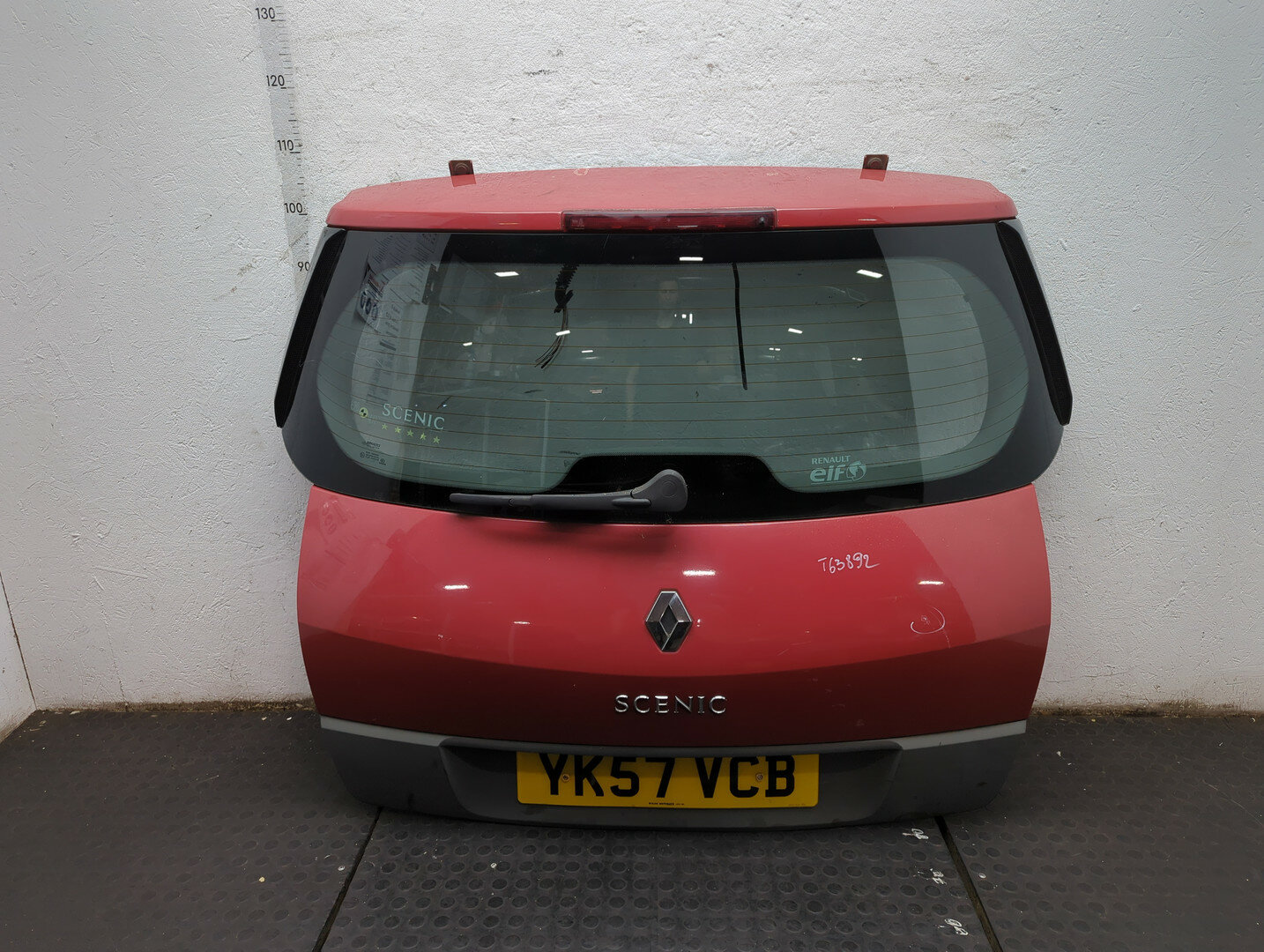 Крышка (дверь) багажника Renault Scenic Б/У