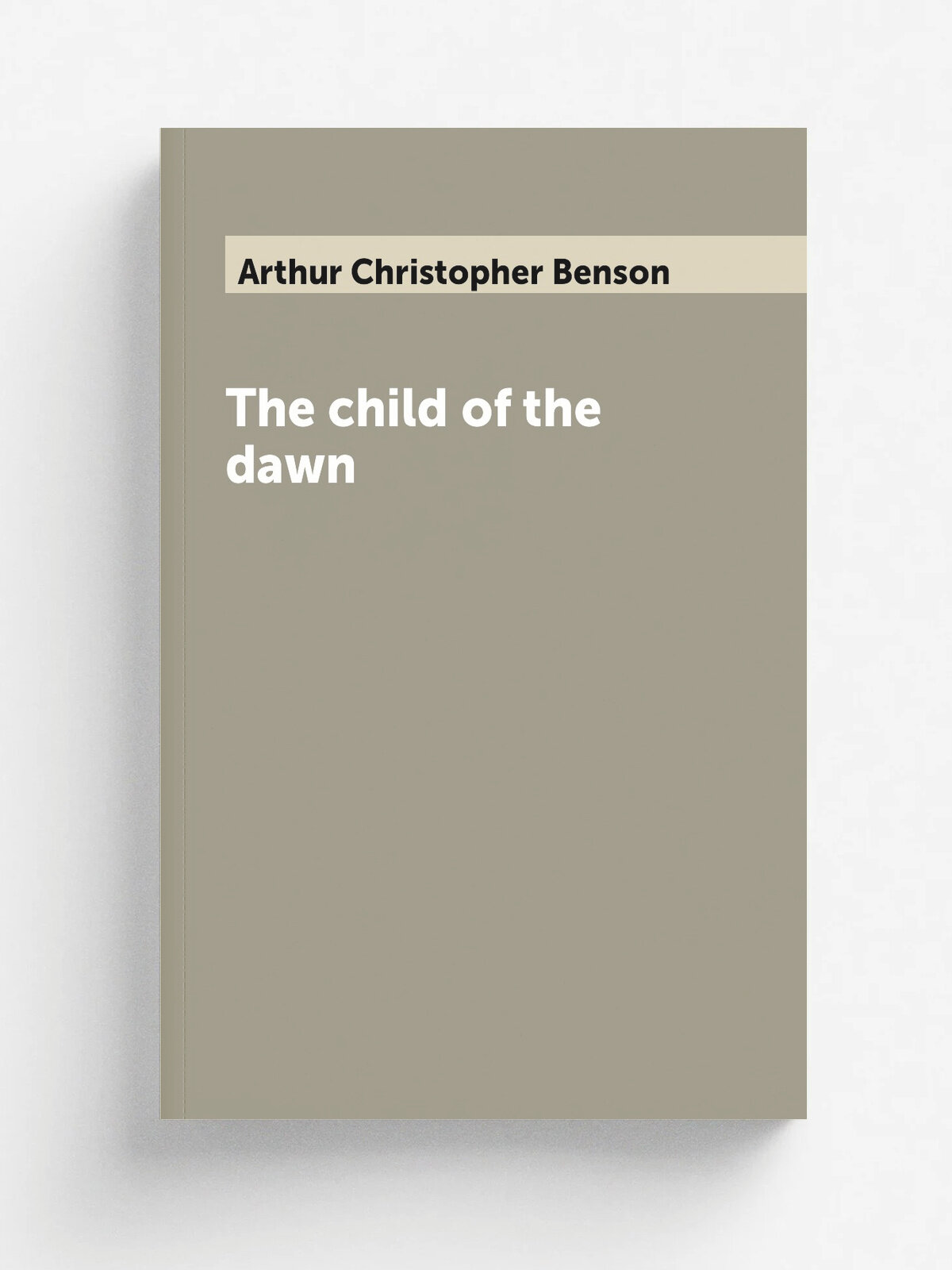 The child of the dawn