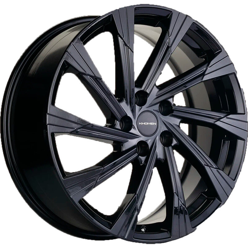 Литой колесный диск Khomen Wheels KHW1901 (NX/Rav4) 7,5x19/5x114,3 ET40 D60,1 Black