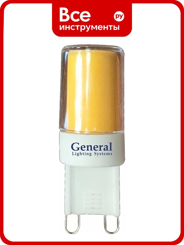 Лампа светодиодная General Lighting Systems GLDEN-G9-7-COB-220-6500 661650