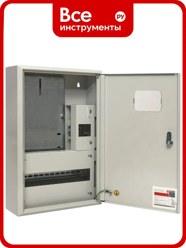 Учетно-распределительный навесной щит EKF ЩУРн 3/18 с окном IP31 500х340х120 под электросчетчик mb23-3/18e 6337715